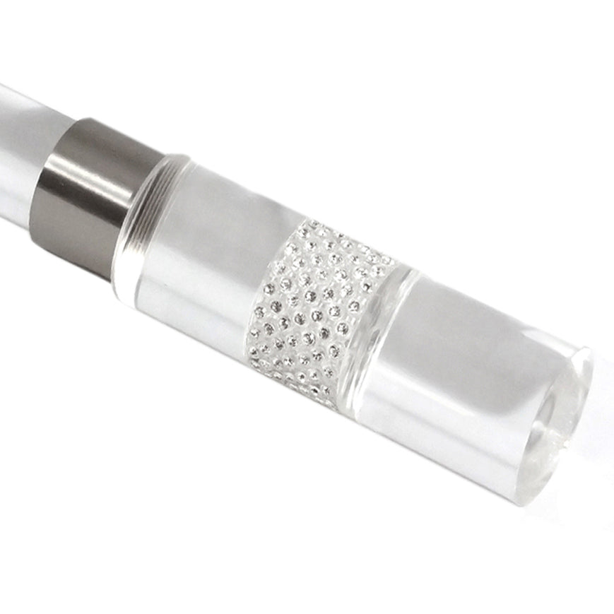 Lucite Curtain Rod Acrylic Round Clear Translucent Curtain Rod 1-1/2 ...