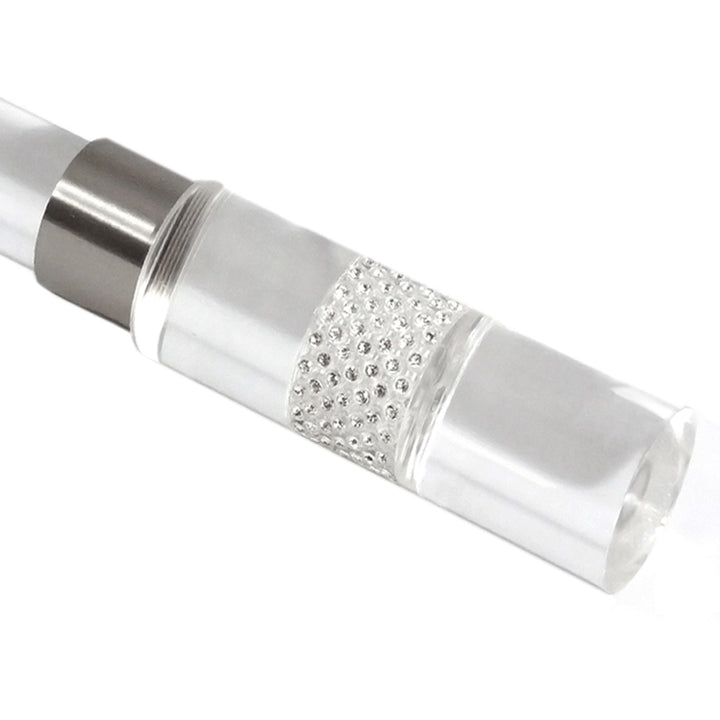 Lucite Curtain Rod Acrylic Round Clear Translucent Curtain Rod 1-1/2 ...