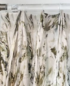 Lucite Curtain Rod Acrylic Round Clear Translucent Curtain Rod 1-1/2 ...